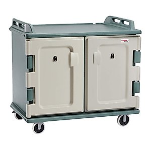 Cambro MDC1520S20401 Meal Delivery Cart Capacity 20 Trays 15" X 20" Slate Blue Case of 1