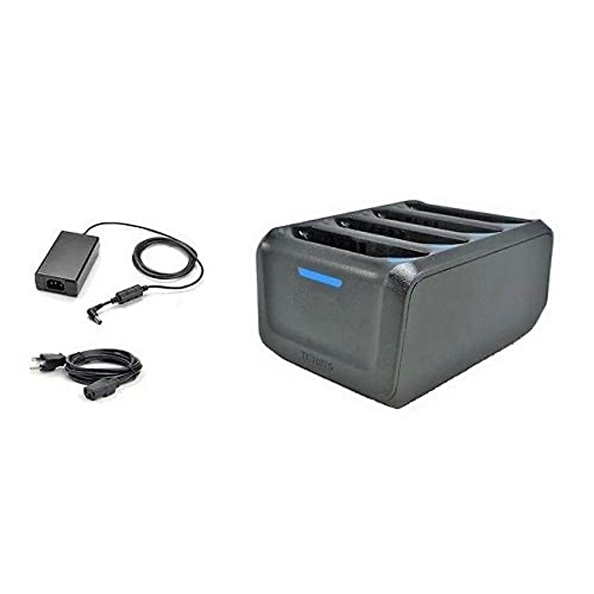 4-Port Battery Charging Cradle Kit for TC77, TC72, TC75, TC70 Android Scanners | SAC-TC7X-4BTYC1 (Power Assembly Included)