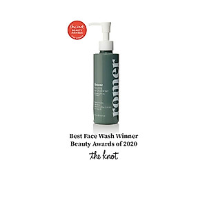 ROMER Skincare Cleanse Nourishing Gel-Oil Cleanser - Gentle Aloe-based Face Wash, Hydrating, Makeup Removing (190ml/6.4oz)