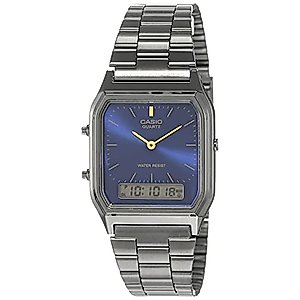 Casio Analog-Digital Fashion Quartz Mens Vintage Casio AQ-230GG-2A