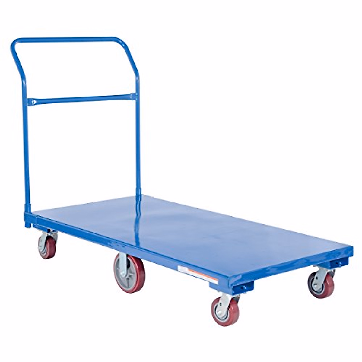 Vestil FLAT-C Flat Bed Cart, 60" Length, 30" Width, 42-1/2" Height, 2000 lbs Capacity
