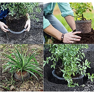 boUod 5pcs 15 Gallon Gopher and Vole Wire Baskets Protect Plants, Trees, Flowers and Bulbs from Voles, Gophers and Moles