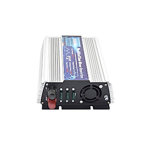 Power Inverter 800W with Dual sockets Output and USB5V 2000mA Input DC12V or 24V, Output AC110V 60Hz (12V)