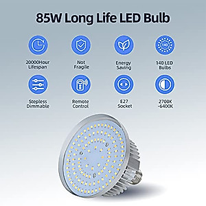 Softbox Lighting Kit, skytex Continuous Photography Lighting Kit with 2x20x28in Soft Box | 2X 85W 2700-6400K E27 LED Bulb, Photo Studio Lights Equipment for Camera Shooting, Video Recording…