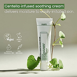 PURITO Centella Unscented Recovery Cream 50ml / 1.7 fl.oz Witch Hazel-free, Vegan, Skin barrier