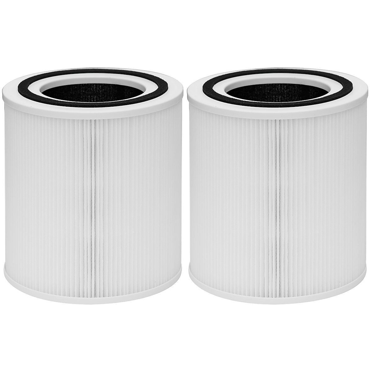 Asheviller TT-AP005 Filter Replacement, Compatible with TaoTronics TT-AP005 Air Purifier, 3-in-1 Pre-Filter, H13 Grade True HEPA and Activated Carbon Filter, 2 Pack