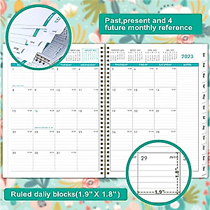 2023-2024 Monthly Planner/Calendar - Monthly Planner 2023-2024 from JUL. 2023 - DEC. 2024, 9" x 11", 2023-2024 Planner with Tabs & Pocket, Contacts and Passwords, Twin-Wire Binding, Perfect Organizer