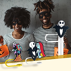 10Pcs Horror Straw Cover Cup for Tumbler Cup, 10mm Drinking Straw Topper, Reusable Protectors Straw Tips Lids for Cup Accessories (10Pcs Horror 10mm)