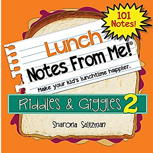 Notes From Me! 101 Tear-Off Lunch Box Notes for Kids, Riddles & Giggles Vol. 2, Fun & Educational, Motivational, Thinking of You, Back to School Essential, Bored Kids Activity, Ages 8+