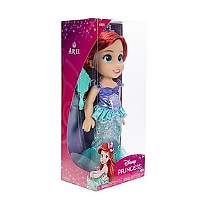 Disney Princess My Friend Ariel Doll 14 inch Tall includes Removable Outfit, Tiara, Shoes & Brush