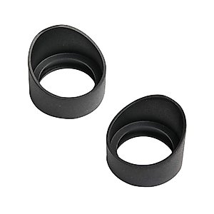 Acxico 2 pcs Rubber Eye Cover Guards Binocular Microscope Eyepiece Eye Cups for 32-35mm