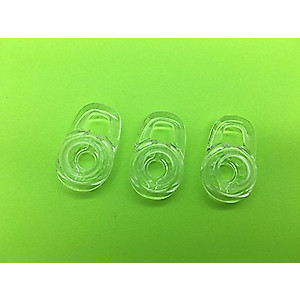 AvimaBasics Premium Replacement Earbud Eartip Eargel Compatible with Plantronics Discovery 925 975 Marque M155 M165 Savor M1100 M100 M55 M28 M25, Voyager Edge Wireless Bluetooth Headsets (Large)