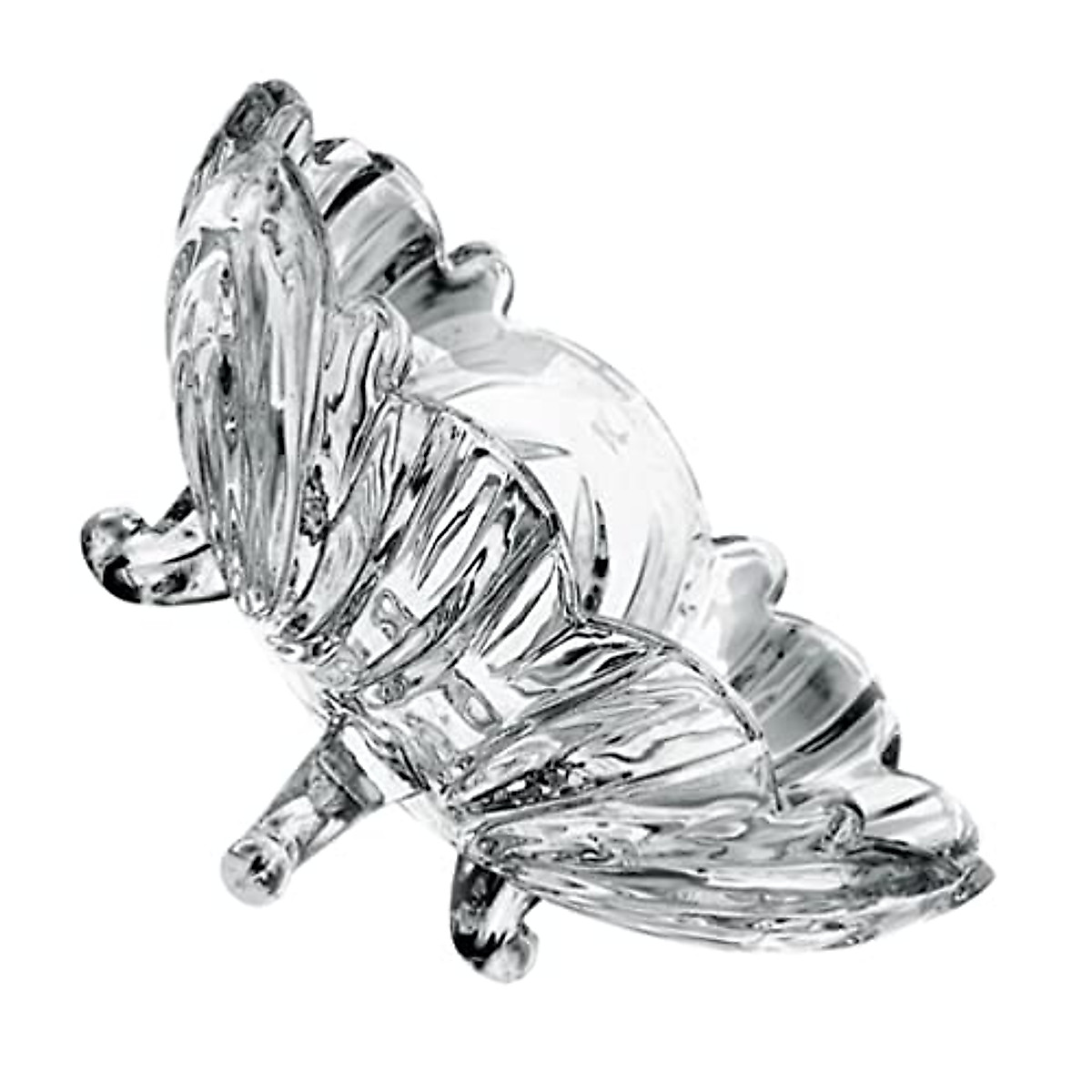 Angoily Glass Salad Bowl Glass Footed Dessert Bowl Vintage Flower Embossed Ice Cream Bowl Trifle Bowl Salad Bowl Candy Cake Bowl for Home Party Wedding 950ml Parfait Bowl