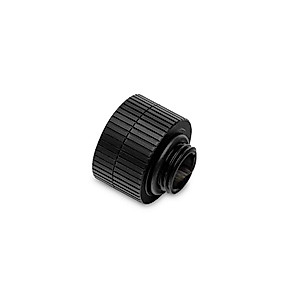 EKWB EK-Quantum Torque 14mm Rotary Male to Female Extender Fitting, Black
