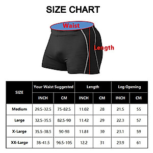 Muscle Alive Mens Bodybuilding Shorts Tights Polyester and Spandex Size M Plain Black