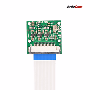 Arducam for Raspberry Pi Camera with Motorized Lens, Adjustable Focal Length for Monitoring 3D Printer, 3.28FT/100CM Long Extension Flex Ribbon Cable for Raspberry Pi