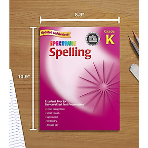 Spelling, Grade K (Spectrum)