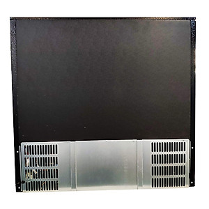 KoolMore BC-2DSW-BK Refrigerator, Double Door, Black