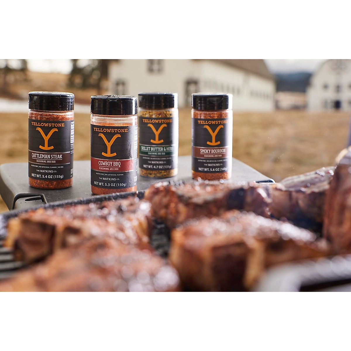 Yellowstone Cattleman Steak Seasoning and Rub, 5.4oz