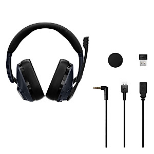EPOS Gaming H3Pro Hybrid Bluetooth Gaming Headset with Surround Sound (Renewed)
