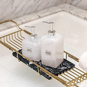 108 PCS Bathroom Labels Clear Preprinted Waterproof Travel Bottles Label Stickers for Organization and Storage Bathroom Dispenser Jars Bins Plastic Travel Bottles Containers