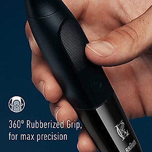 King C. Gillette Beard Trimmer for Men, Includes 1 Cordless Style Master Trimmer with One 4D Blade and 3 Interchangeable Combs, Waterproof