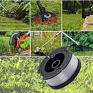 AF-100 Spool Replace AF100 AF-100-3ZP AF-100-BKP Compatible with GH900 GH600 GH610 String Trimmer 30ft 0.065" Trimmer Line Replacement Spool Refills (12 + 3 Pack) by TOPEMAI
