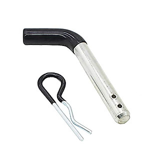 X-Haibei Trailer Towing Hitch Pin and Clip 1/2 inch Diameter fit Class I and II Hitches, 4 Pack