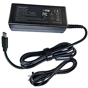 UpBright USB-C 24V AC/DC Adapter Compatible with Toast Flex 14 22 TP200 Receipt Printer TK200 TK300 TT200 TT201 TT202 TT203 TT204 TT500 TT501 Terminal Data Processing Machine SOY-2400400 Power Supply