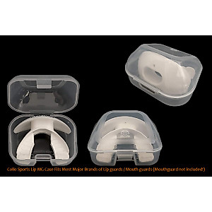 COOLLO SPORTS Mouth Guard Case Lip Guard Mouthpiece Case for Most Brand Mouthguard (Lip Guard Case/1pc)