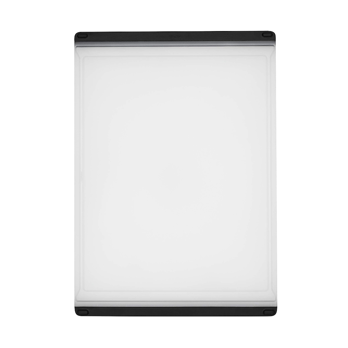 OXO Good Grips 2-Piece Plastic Cutting Board Set (Pack of 1),Clear + OXO Good Grips Plastic Utility Cutting Board 14.7" x 10.3"