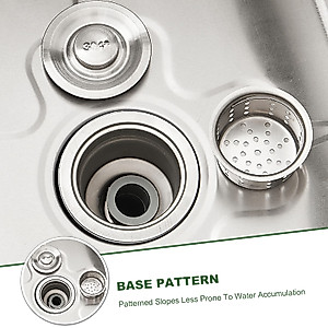 Commercial Floor Mop Sink Stainless Steel Mop Service Basin, Indoor/Outdoor Freestanding Sink Laundry Room Slop Sink Utility Tub Mop Bucket