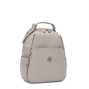 Kipling Women's Medium Backpack, Grey Gris Ja23, 10.3''L x 15''H x 4.3''D