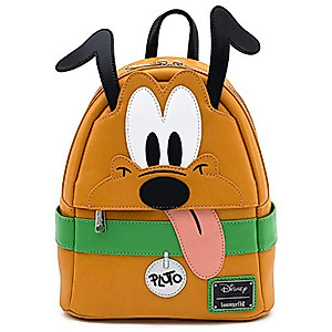 Loungefly Disney Pluto Cosplay Womens Double Strap Shoulder Bag Purse