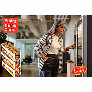 Stern’s Bakery Cinnamon Swirl | 18 Individually Wrapped Pastries | 3 Oz Breakfast Danish Pastries | Vending Machine Snacks | Lunchbox Snacks | Dairy Free | Nut Free Snack | Kosher Pastries