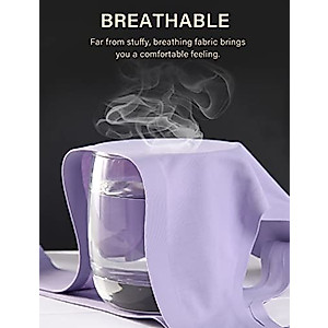 Sunm Boutique 5 Pack Seamless Thongs for Women No Show Thongs Nylon Stretch Thong Panties Underwear S-XL