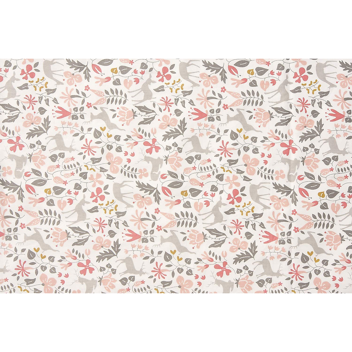 iEFUN 6PCS 20" x 22", 100% Cotton Fat Quarters Fabric Bundles, Quilting Fabric for Sewing Crafting (Floral A)