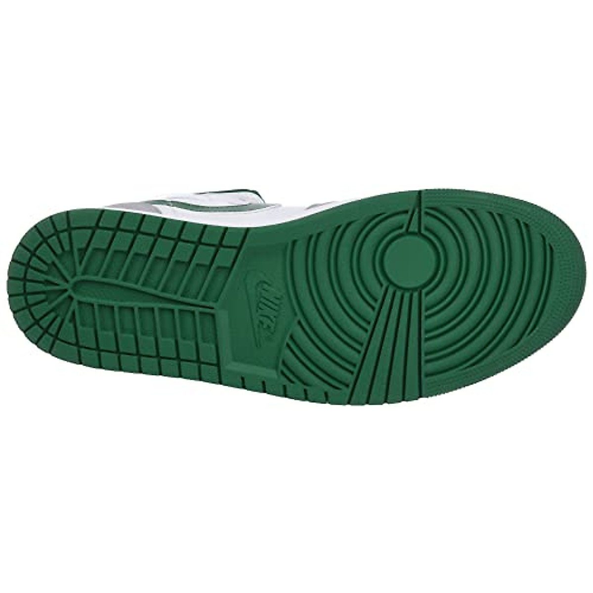 Jordan Mens Air Jordan 1 MID SE DC7294 103 Grey/Pine Green/White - Size 11.5