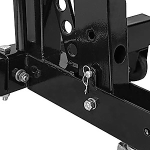 Torin AT26801B Steel Rotating Engine Stand with 360 Degree Rotating Head and Folding Frame: 3/4 Ton (1,500 lb) Capacity, Black