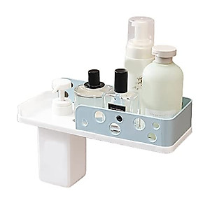 Ventilated Draining Storage Rack Proof Kitchen Shelf Detachable Easy Cleaning Wall Shelves Easy Installation bathroom rack shelf organizer over the toilet for storage hanging