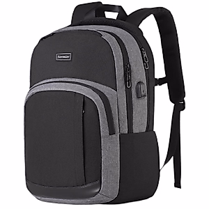 Laptop Backpack Travel, School Backpack for Men Women Boys Girls Anti Theft Water Resistant College Bookbag with Usb Charging Port Fits 15.6 Inch Notebook Over 3 Years Old