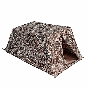 J.M RUSK Doghouse Ground Blind for Waterfowl Hunting