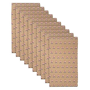 ZIGFRUIT 10 Sheets Funny Trump Christmas Holidays Wrapping Paper Roll for Gifts 17”x27.5” Per Sheet（10 Sheets in A Roll Not Folded Sheets）