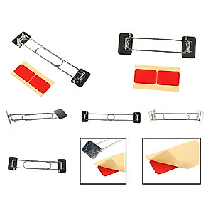 Okiyakusama RV Shower Corner Storage Bar Stainless Steel Rod Easy Installation Black Bathroom Shower Accessory for RV Travel Trailer