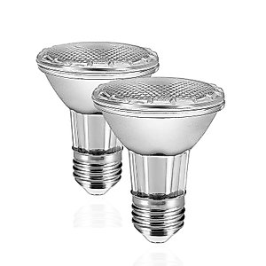 PAR20 LED Range Hood Light Bulbs Under Hood, 60W Incandescent Stove Light Bulbs Replacement, 7W LED Appliance Bulbs Stove Hood, E26 Dimmable 3000K 595LM (Pack of 2)