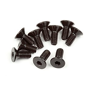 Flat Head Screw M2.5X6mm (Hex Socket/10pcs) 107374