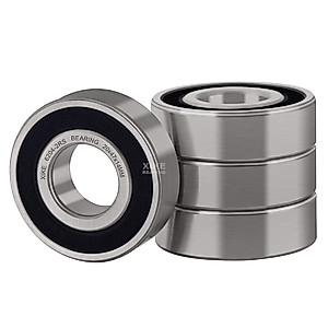 XiKe 4 Pack Lawn Mower Spindle High Precision Bearings, Compatible Ayp 532129895, 129895 Toro 251-297, 251-318 and JD7142, JD7677 and More.