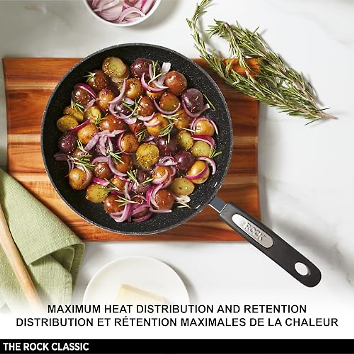 Starfrit Rock Cookware, Regular, Black