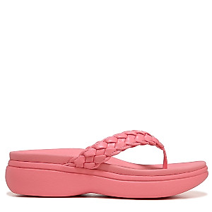 Vionic Kenji Women's Toe-post Platform Wedge Sandal Shell Pink - 8.5 Medium