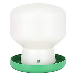 Green Cover Automatic Drinker, Automatic Bird Water Dispenser, Drinking Fountain, for balcony Outdoor wild for Starling Cockatiels